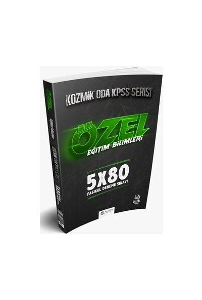 Akademi Denizi KPSS Kozmik Oda Eğitim Bilimleri Özel 5 x 80 Fasikül Deneme Akademi Denizi KPSS Kozmik Oda Eğitim Bilimleri Özel 5 x 80 Fasikül Deneme
