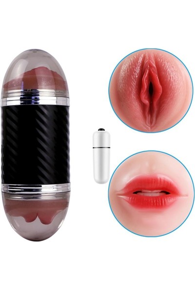 YIQI Erkek Masturbator Gerçekçi Kanal Oral Elektrikli Mastürbasyon Kupası Cep Seks Oyuncak (Yurt Dışından)