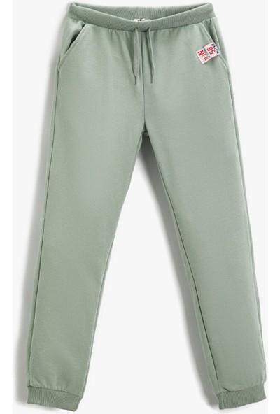 Koton Basic Jogger Eşofman Altı Beli Bağcıklı