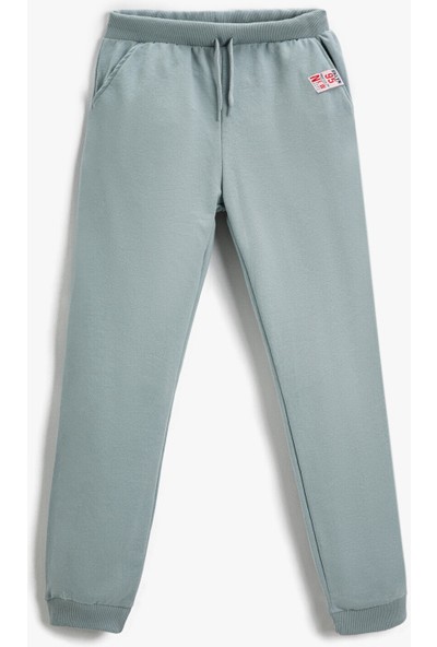 Koton Basic Jogger Eşofman Altı Beli Bağcıklı