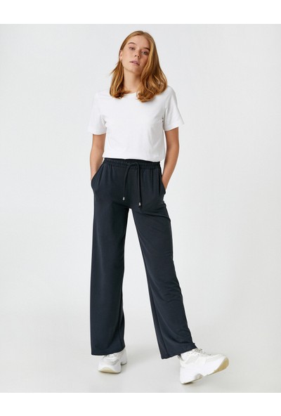 Koton Kadın Geniş Paça Eşofman Altı