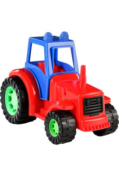 Can Oyuncak Standlı Traktör Kırmızı