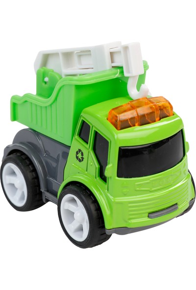 Canem Can Oyuncak Sürtmeli Iş Makinası Yeşil