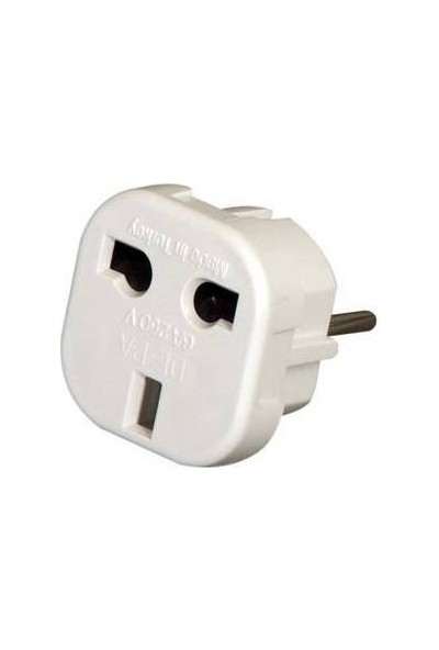 Aldım Geldi Üniversal Ingiliz Çevirici Beyaz Erkek Elektrik Priz Dönüştürücü Aldım Geldi Üniversal Ingiliz Çevirici Beyaz Erkek Elektrik Priz Dönüştürücü