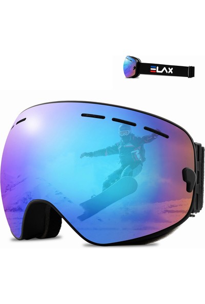 Elax Outdoor Kayak Gözlüğü Çift Kat Buğu Önleyici (Yurt Dışından)