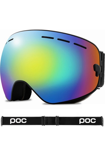 Poc Outdoor Kayak Gözlüğü Çift Kat Buğu Önleyici (Yurt Dışından)