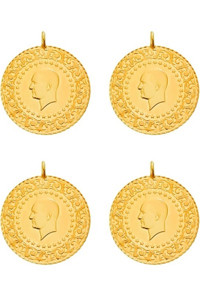 T51 Tuğrul Altın 4 Adet Yeni Tarihli Çeyrek Altın T51 Tuğrul Altın 4 Adet Yeni Tarihli Çeyrek Altın