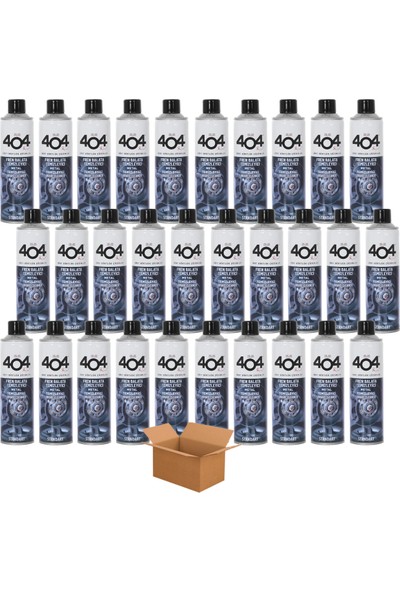 404 Fren Balata Temizleyici 500ML 30 Adet/1 Koli 404 Fren Balata Temizleyici 500ML 30 Adet/1 Koli