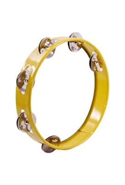 Aydın Müzik Masterwork Zilli Tef Sarı Düğün ,kına ,nişan ,ritim, Perküsyon