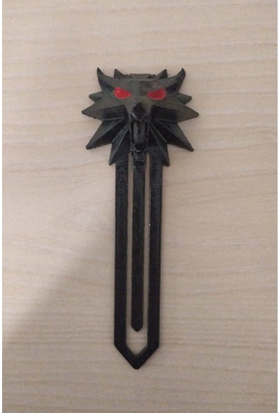Talay Kitabevi Witcher 3D Üç Boyutlu Baskı Kitap Ayracı