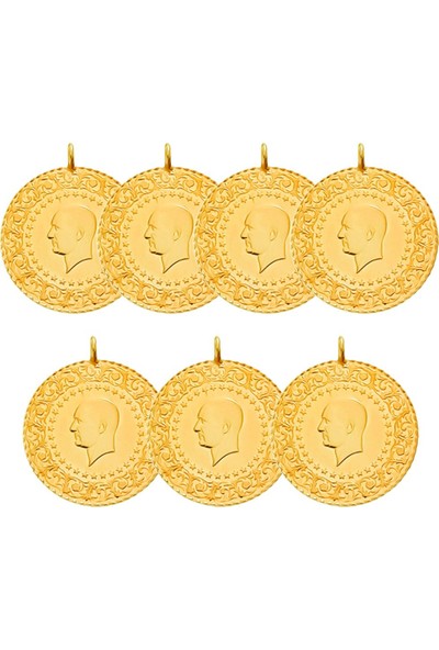 T51 Tuğrul Altın 7 Eski Tarihli Yarım Altın T51 Tuğrul Altın 7 Eski Tarihli Yarım Altın