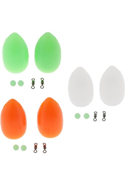 6 Adet Yüzer Bombarda Şamandıra Uzun Mesafe Döküm Lure Alabalık Pose Sbirolino