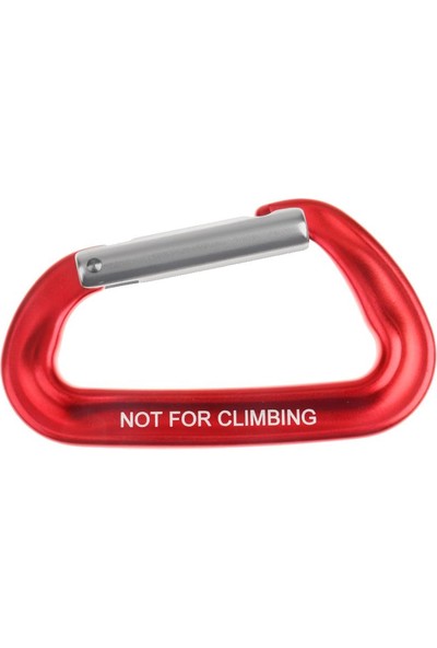 12KN Bahar Klip Anahtarlık Carabiner Tırmanma Sırt Çantası Kanca - Kırmızı 12KN Bahar Klip Anahtarlık Carabiner Tırmanma Sırt Çantası Kanca - Kırmızı