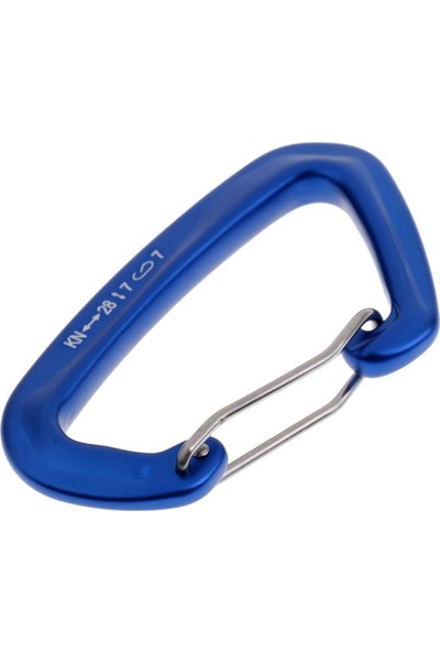 28KN Tel Kapısı Kilidi Bahar Klip Kaya Tırmanışı Rappel Carabiner Karabiner Mavi 28KN Tel Kapısı Kilidi Bahar Klip Kaya Tırmanışı Rappel Carabiner Karabiner Mavi