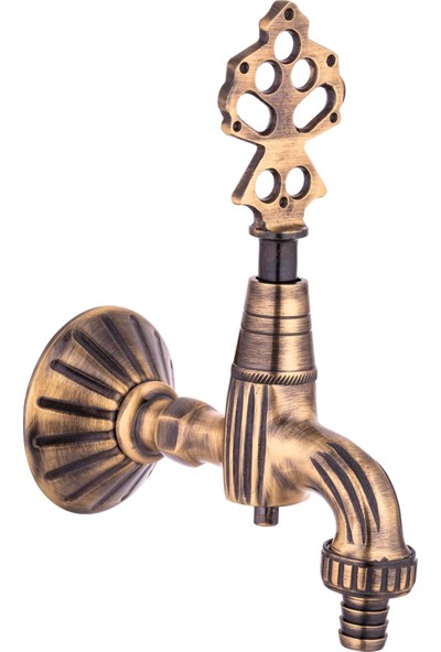 Lpd Rekor Uçlu Osmanlı Nostalji Hamam Sauna Musluğu Antik