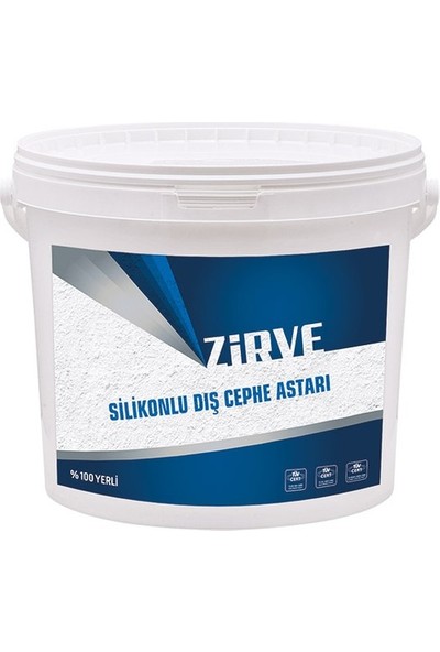 Tek Boya Zirve Silikonlu Dış Cephe Astarı 20kg Tek Boya Zirve Silikonlu Dış Cephe Astarı 20kg