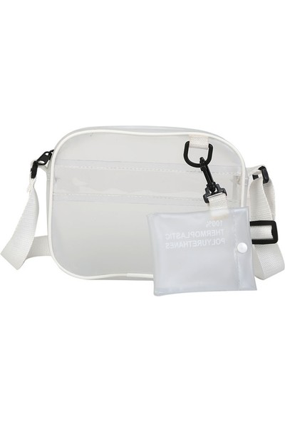 Delicate Girl Şeffaf Pvc Postacı Çantası (Yurt Dışından)