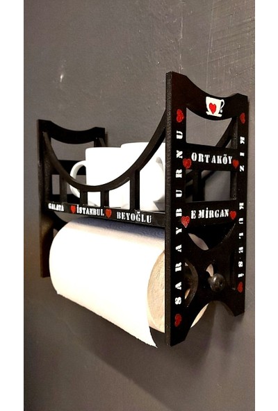 Dekoratif Ahşap Kağıt Havluluk / Köprü/özel Tasarım/el Boyama Dekoratif Ahşap Kağıt Havluluk / Köprü/özel Tasarım/el Boyama