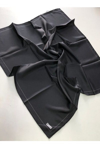 Vakko Siyah Tivil Ipek Eşarp