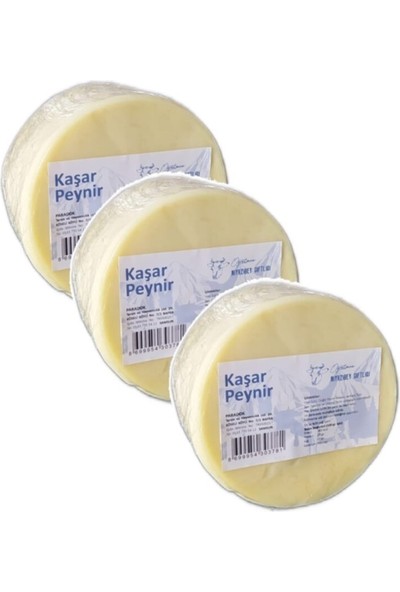 NiyaziBey Çiftliği Taze Kaşar Peynir 400G 3lü Paket. Çiftlik Kaşarı NiyaziBey Çiftliği Taze Kaşar Peynir 400G 3lü Paket. Çiftlik Kaşarı