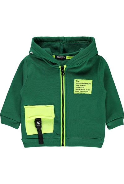 Tuffy Tufyy Erkek Çocuk Kapüşonlu Hırka 1-4 Yaş Benetton