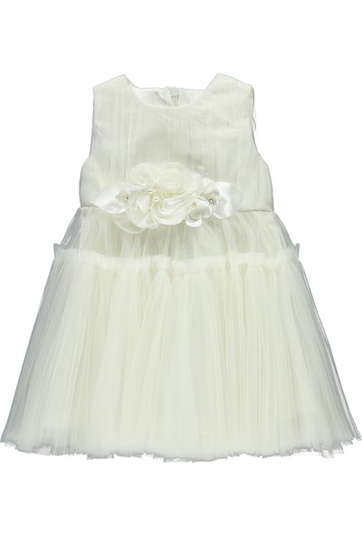 Civil Girls Kız Çocuk Abiye 2-5 Yaş Ekru