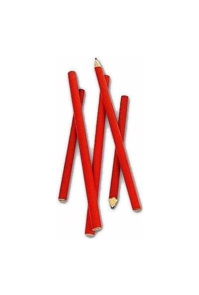 Trdeikons Marangoz Kalemi 12LI - Kırmızı