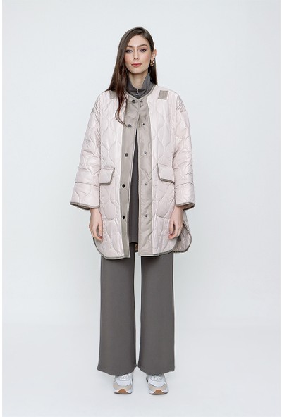 Aker 10108111 Rahat Kesim Kapitone Mont