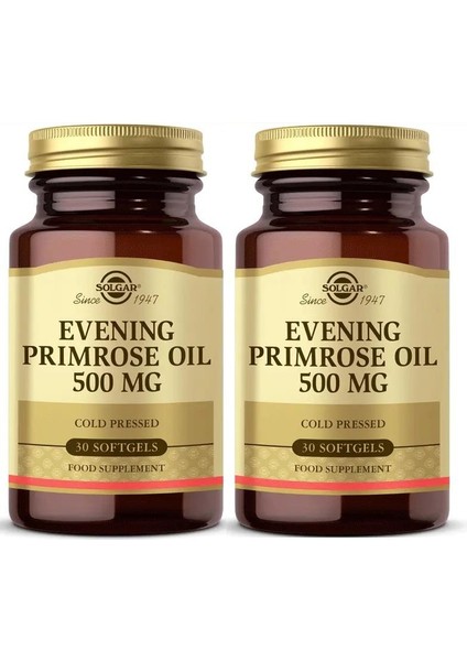 Solgar Evening Primrose 500 Mg 30 Kapsül 2 Adet Fiyatı