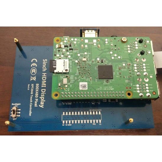 Aldım Geldi Raspberry Pi 2 & 3 800X480 5 XPT2046 Ekran Fiyatı