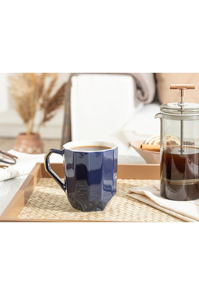 English Home Adela New Bone Kupa 350 ml Açık Mavi English Home Adela New Bone Kupa 350 ml Açık Mavi