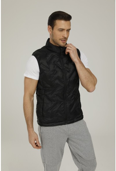 Lumberjack CT647 Mıro Vest 1pr Siyah Erkek Yelek Lumberjack CT647 Mıro Vest 1pr Siyah Erkek Yelek