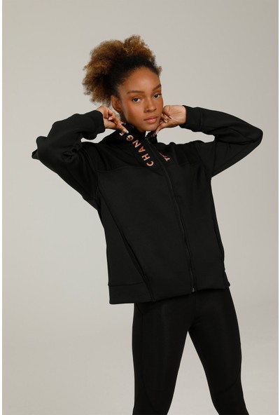 Lumberjack CT672 Danıa Detaıled Spor Siyah Kadın Eşofman Üstü Lumberjack CT672 Danıa Detaıled Spor Siyah Kadın Eşofman Üstü