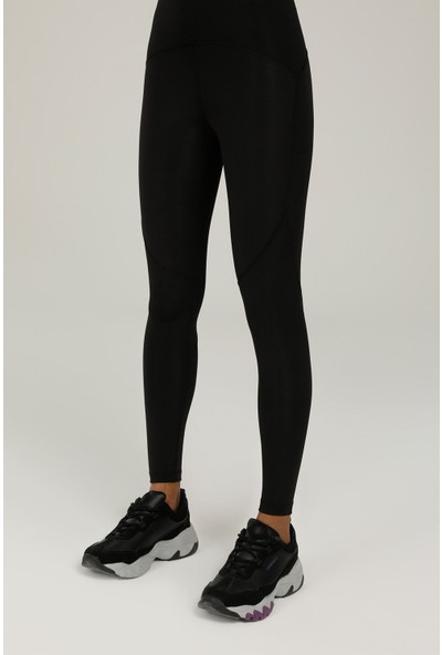 Lumberjack CT688 Carla Flatlock Legg Siyah Kadın Tayt