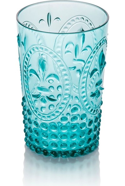 Akrilik Aquamarin Kısa Bardak