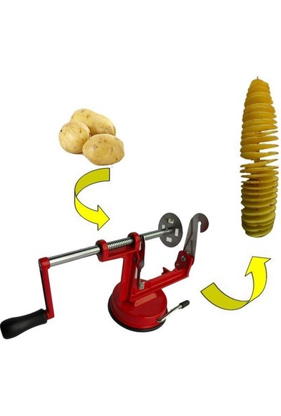 Trdeikons Spiral Patates Dilimleyici - Profesyonel