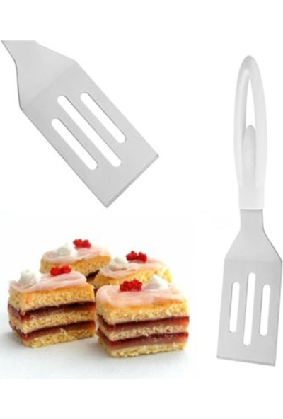 Trdeikons Delikli Metal Spatula - Balerin Spatula