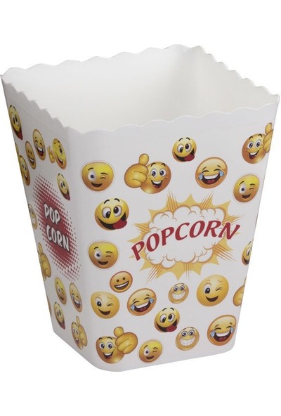 Trdeikons Popcorn Mısır Kovası - Kare Trdeikons Popcorn Mısır Kovası - Kare