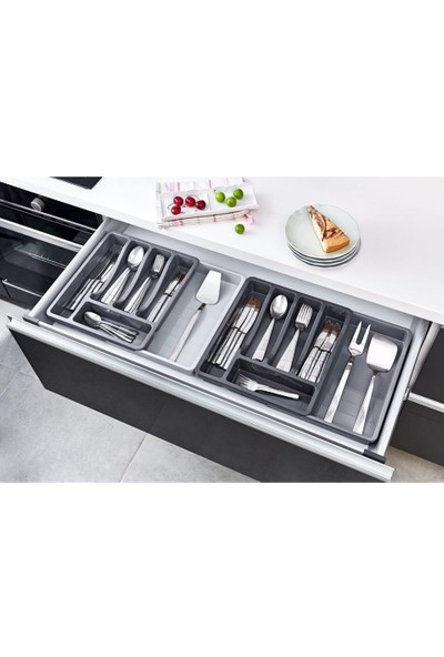 Trdeikons Kayar Kaşıklık Organizeri - 2 Aşamalı Sürgülü