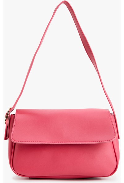 Koton Deri Görünümlü Omuz Çntası