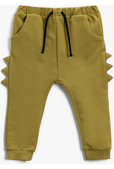 Koton Erkek Bebek Jogger Eşofman Altı Belden Bağlamalı Pamuklu