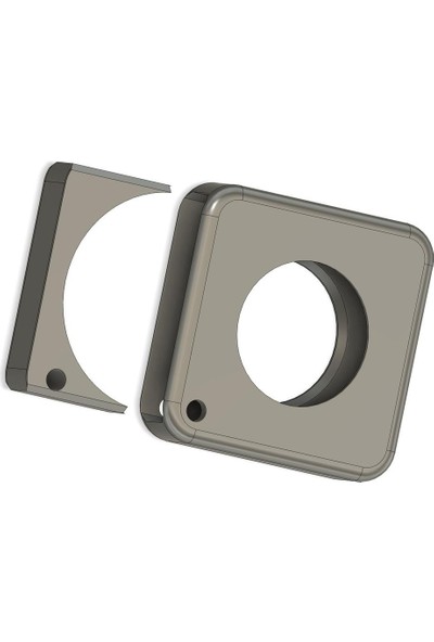 Aldım Geldi Apple Airtag Kutu Kılıf Anahtarlık Tutucu Plastik Aparat