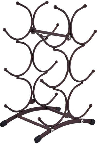 Kiler Şarap Mahzeni Süsleme Için Bağlantısız Şarap Rafı Organizatör Şarap Tutucu