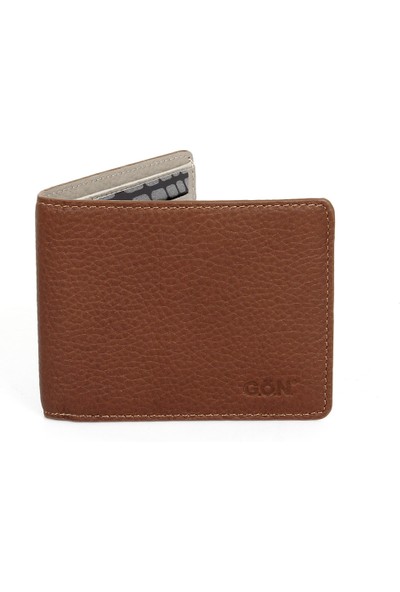 Gönderi® Gönderi Hakiki Deri Erkek Yatay Cüzdan 06390