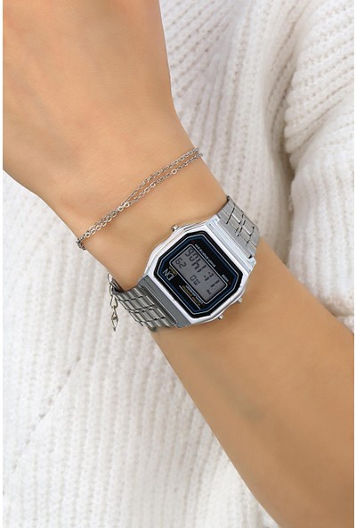 Duke Nickle Kadın Retro Kol Saati ve Takı Seti B1DUJ1003