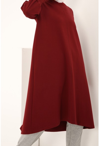 ALLDAY Yakası ve Manşetleri Ribanalı Tunik