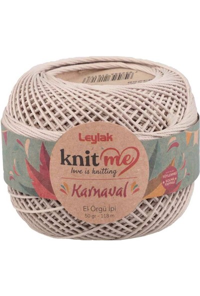 Knit Me Karnaval El Örgü Ipi Taş 03258 50 Gr.