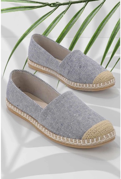 Bambi Kot Mavi Kadın Espadril K011250100