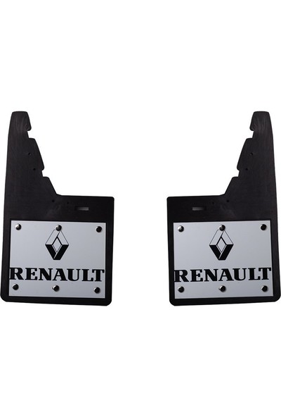 Yavaş Oto Perçinli Paçalık Renault Yazılı Çamurluk Paspas 2li