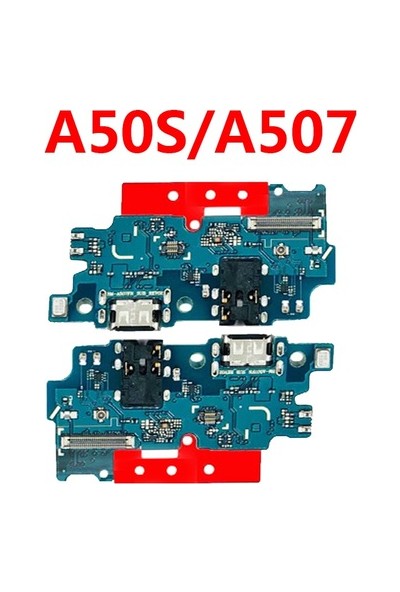 Myglobal Samsung Galaxy A50S A507 Şarj Soketli Kulaklık Soketli Mikrofon Bordu